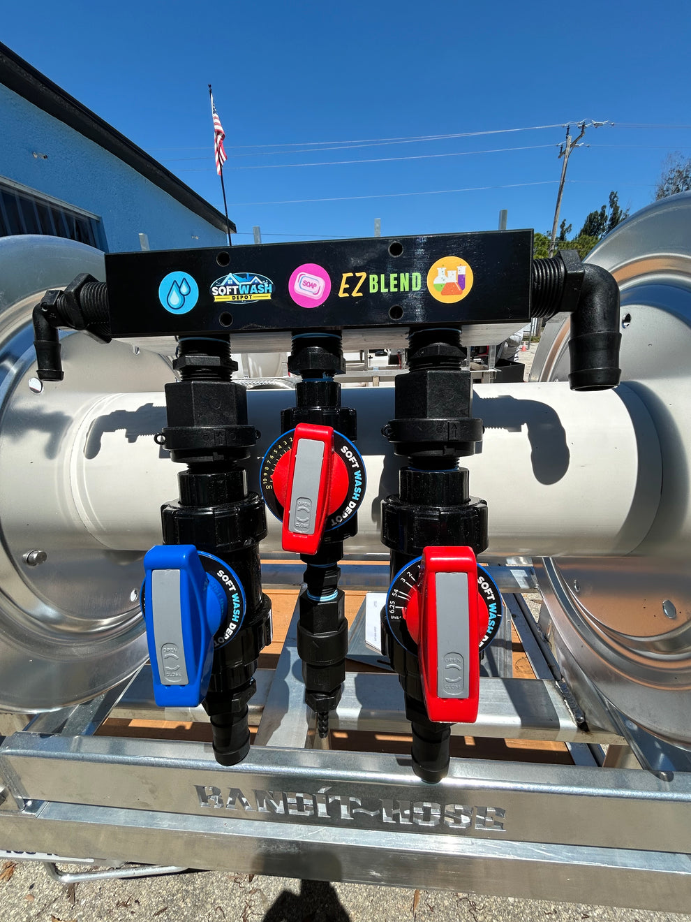 SWD EZ Blend w/ Precision Flow Metering Valves Proportioner – Soft Wash ...